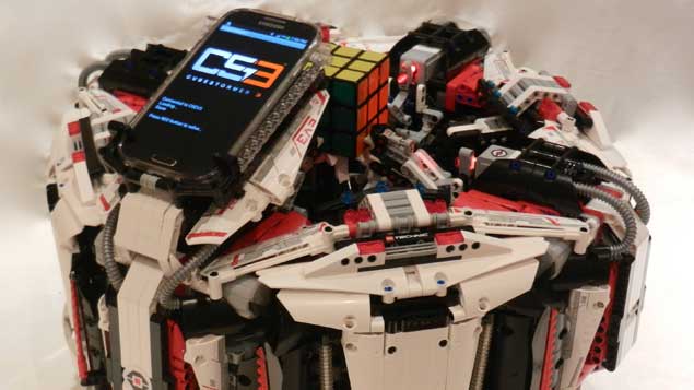 Robot que resuelve cubo Rubik en 3,25 segundos, busca batir su propio ...