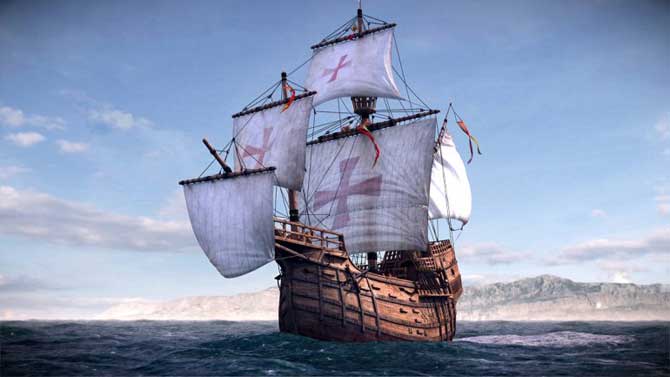 Carabela “Santa María” de Cristóbal Colón es hallada en las costas de ...