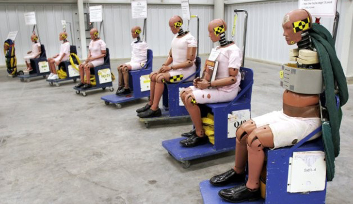 Aumentan peso de los “dummies” para dar seguridad efectiva en los ...