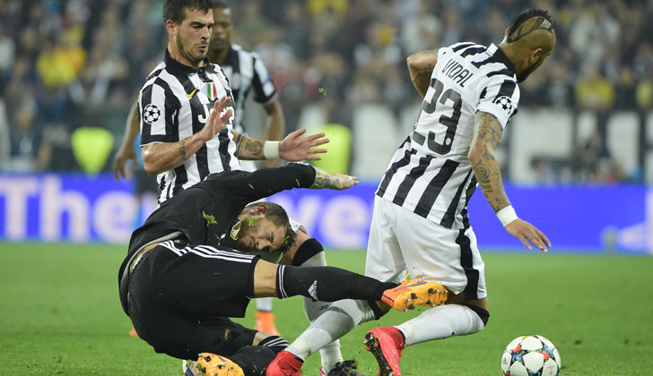 Juventus se quedó con la primera semifinal de la Champions League al ...