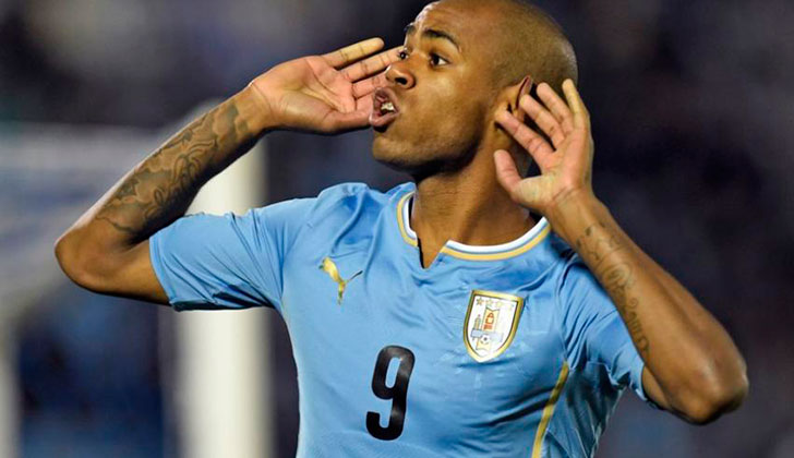 Rolan explicó el festejo de su gol ante Colombia - Noticias Uruguay ...