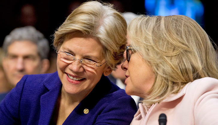 Hillary Clinton y Elizabeth Warren, posible fórmula presidencial ...