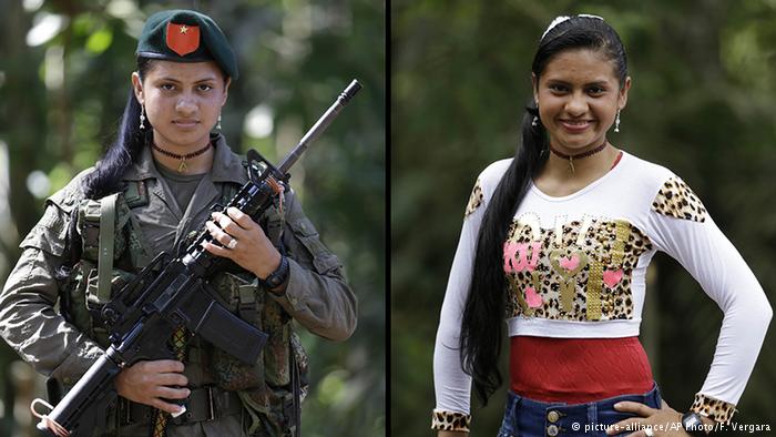 Fotoreportaje presenta a mujeres de las FARC como guerrilleras y ...