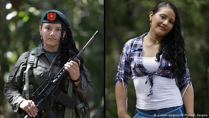 Fotoreportaje presenta a mujeres de las FARC como guerrilleras y ...