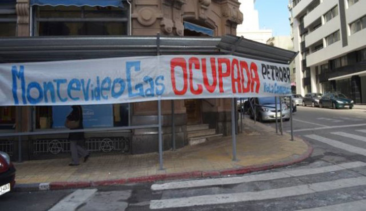 Trabajadores del gas ocupan locales de Montevideo Gas y Conecta por ...
