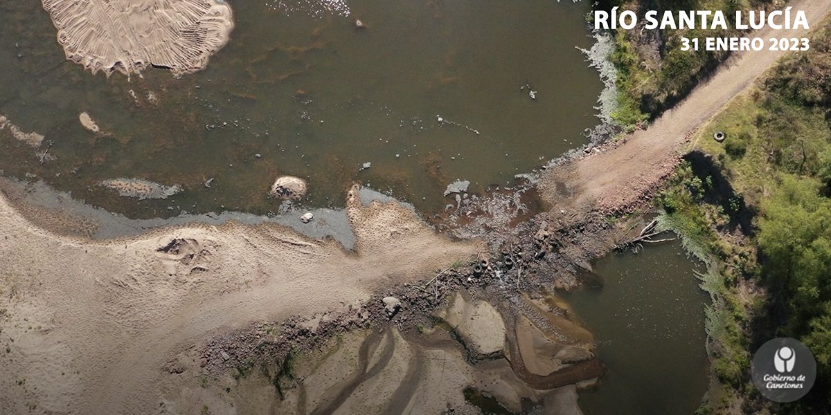 Orsi radicó denuncia contra areneras por contaminación del Río Santa ...