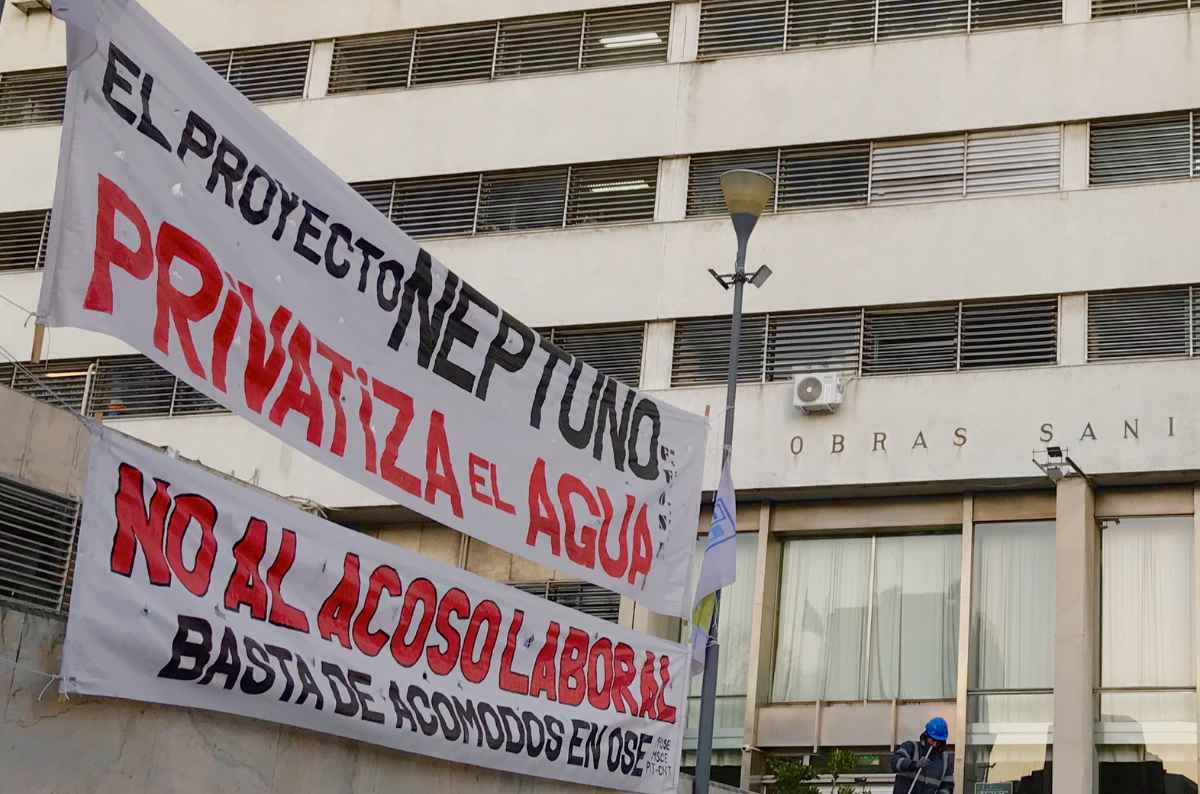No al proyecto Neptuno: Justicia obliga a OSE a no firmar acuerdo de ...