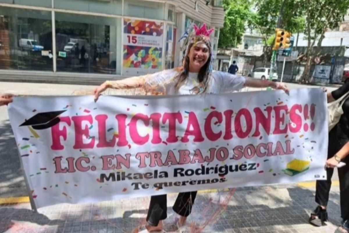 El legado de Tabaré: se recibió de licenciada la primera niña en ...