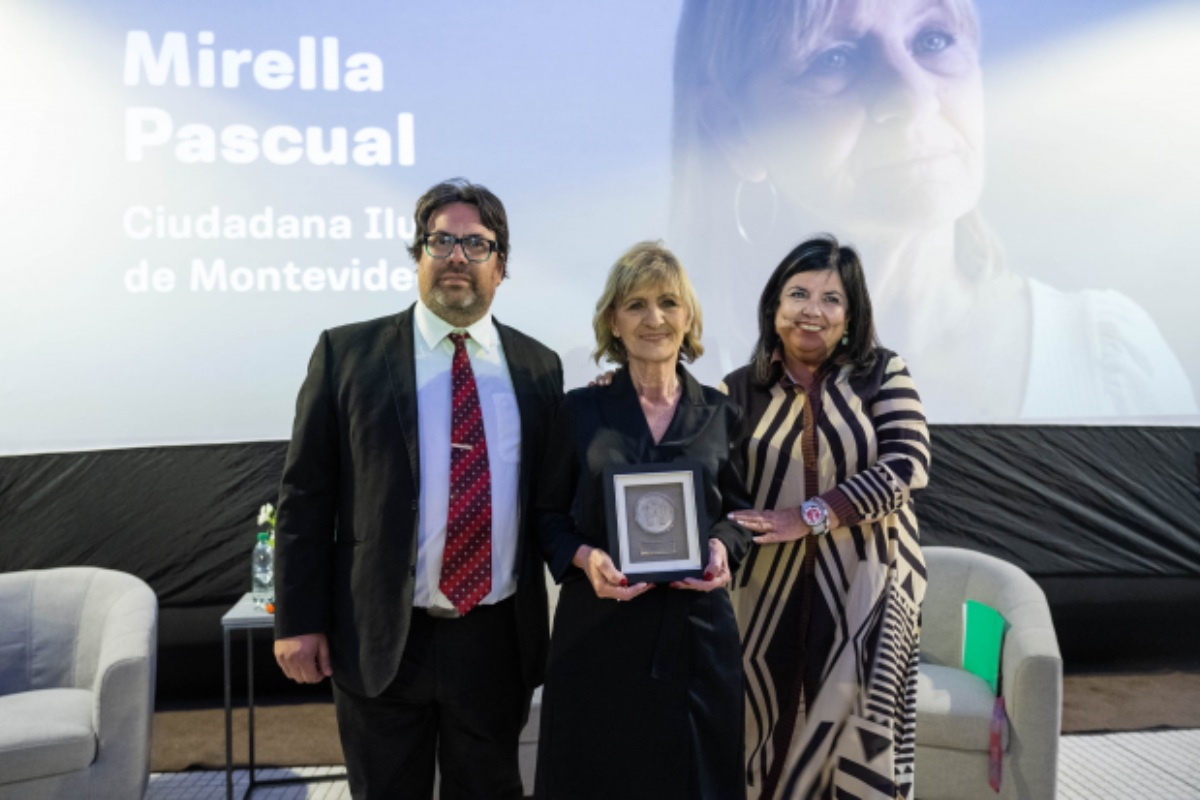 Mirella Pascual fue declarada Ciudadana Ilustre de Montevideo por su ...
