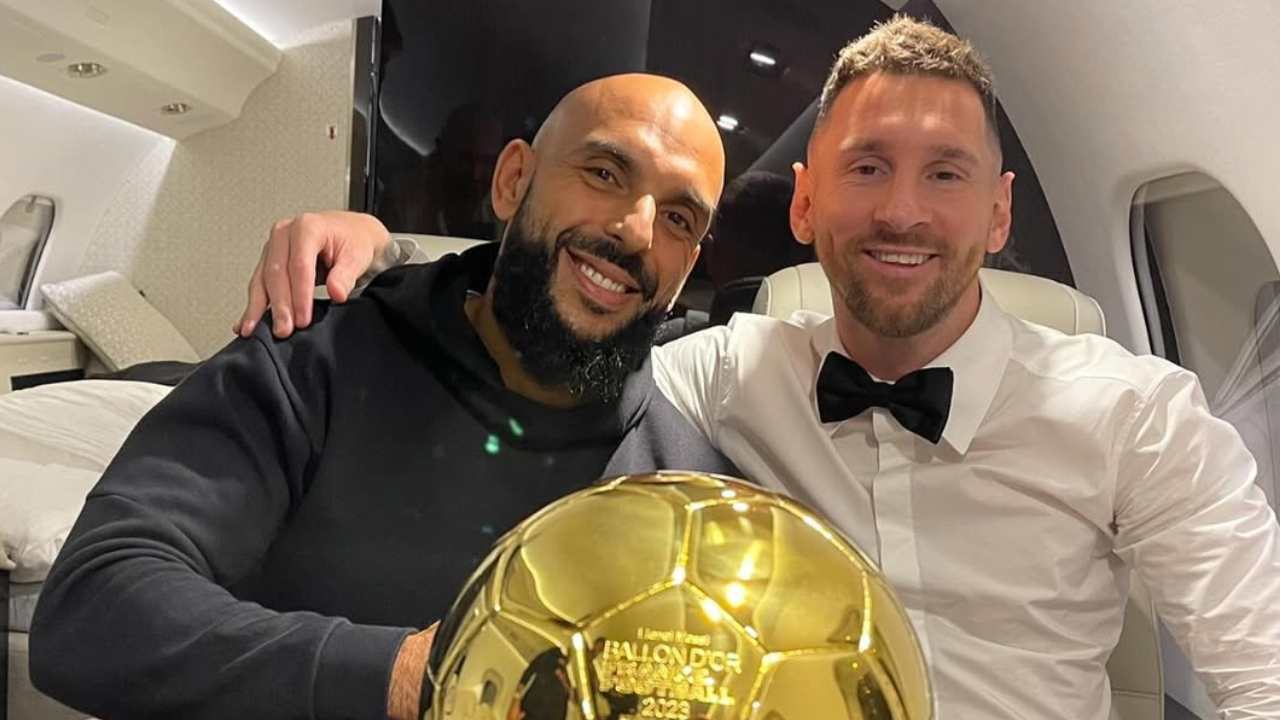 Guardaespaldas del 10: Yassine Cheuko, el protector de Messi que cobra ...