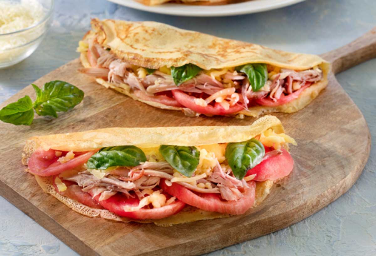 La 8 mejores ideas para preparar crepes saladas y dulces con rellenos ...